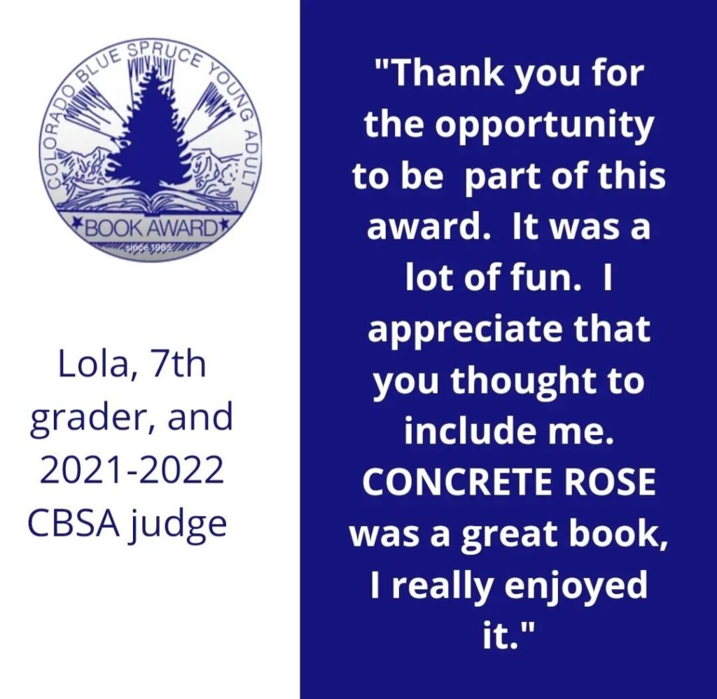 Judges – Colorado Blue Spruce Young Adult Book Award /Academic Year ...